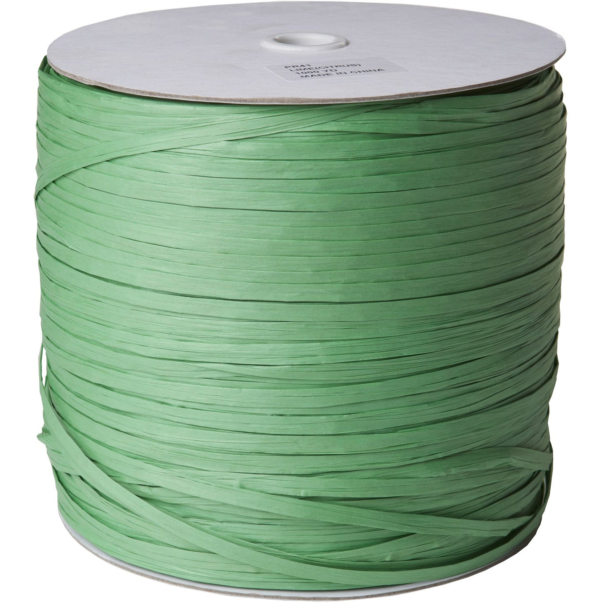 Jillson & Roberts Paper Raffia Ribbon, 1/4" Wide x 1000 Yards, Lime ...
