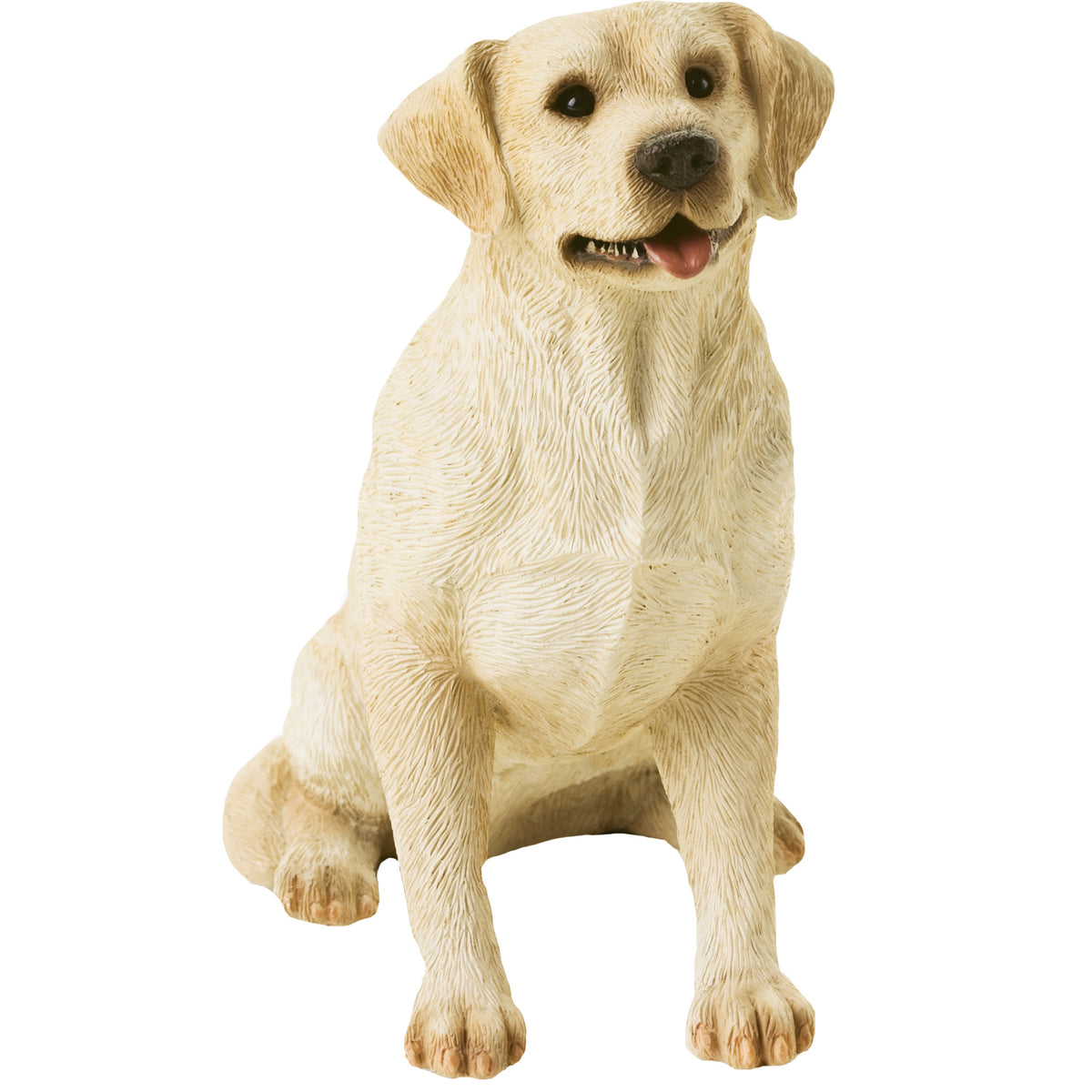 Sandicast "Mid Size" Sitting Yellow Labrador Retriever Dog Sculpture ...